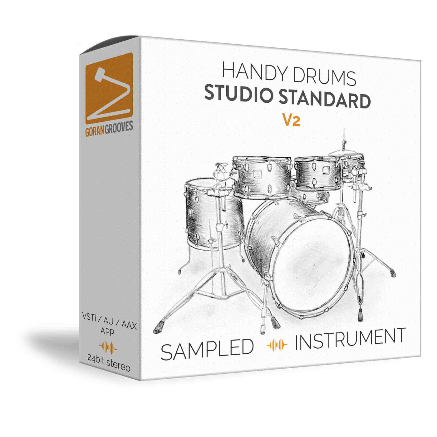 Goran Groves Library Handy Drums- STUDIO STANDARD V2 — Pluginbay